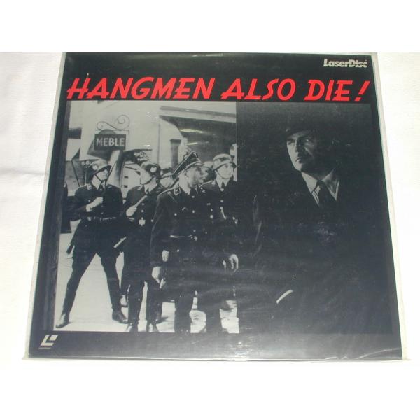 （ＬＤ：レーザーディスク）死刑執行人もまた死す 監督：フリッツ・ラング 【中古】HANGMEN_ALSO_DIE監督・原案・脚本：フリッツ・ラング　原案・脚本：ベルトルト・ブレヒト　出演：ブライアン・ドンレヴィ/ウォルター・ブレナン/アンナ...