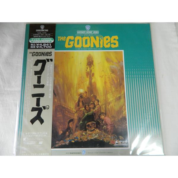 （ＬＤ：レーザーディスク）グーニーズ THE GOONIES 監督: リチャード・ドナー【中古】落ちこぼれ少年団”グーニーズ”がある日偶然、屋根裏で17世紀の古地図を発見。なんとそれは海賊ウィリーが隠した宝の地図だった!彼らは早速宝探しの大...