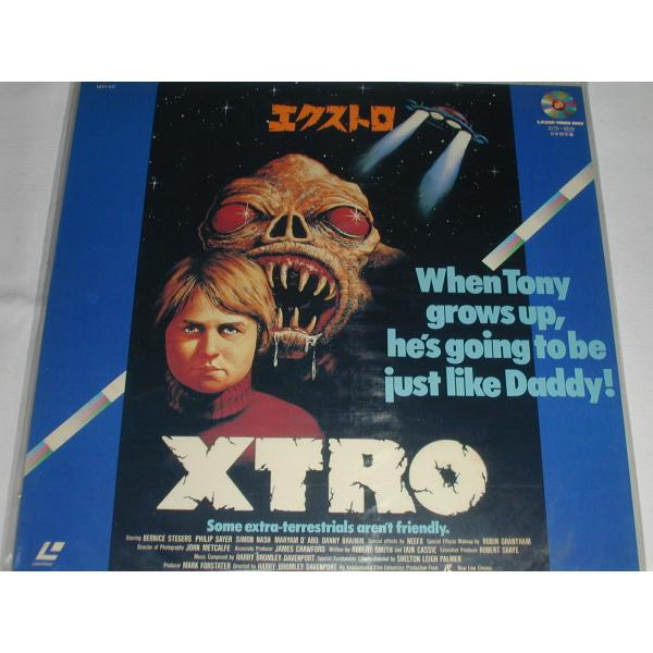 （ＬＤ：レーザーディスク）エクストロ XTRO 監督：ハリー・ブロムリーダベンポート【中古】XTRO製作総指揮：ロバート・シェイ監督：ハリー・ブロムリーダベンポート脚本：ロバート・スミス、イーアン・キャシー音楽：ハリー・ブロムリーダベンポー...