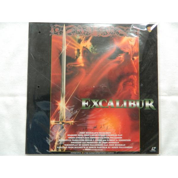 （ＬＤ：レーザーディスク）エクスカリバー 監督：ジョン・プアマン 【中古】EXCALIBUR王の中にのみ継承される聖剣。これは史実ではなく神話的事実の映画化である。監督：ジョン・プアマン　出演：ニコル・ウィリアム/ニコラス・クレイ/ナイジェ...
