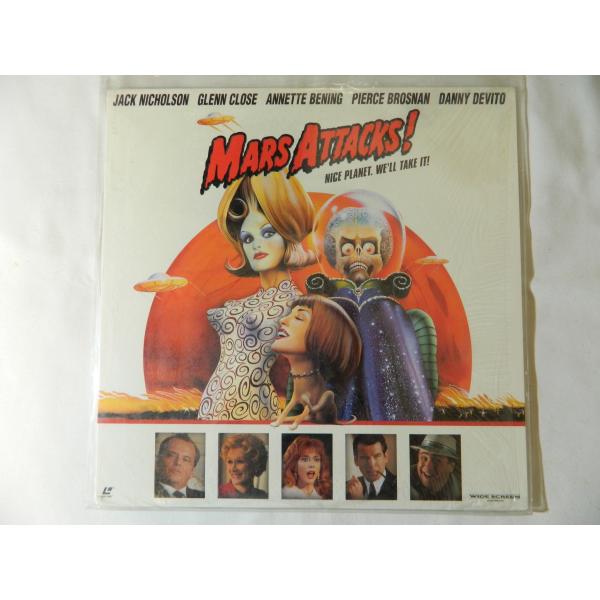 （ＬＤ：レーザーディスク）MARS ATTACKS NICE PLANET.WE'LL TAKE IT!【中古】AWAKE,EARTHLINGS!輸入盤発売元：ワーナー（輸入盤）コンディション中古・美品帯なし、ライナーなし。この商品はレーザ...