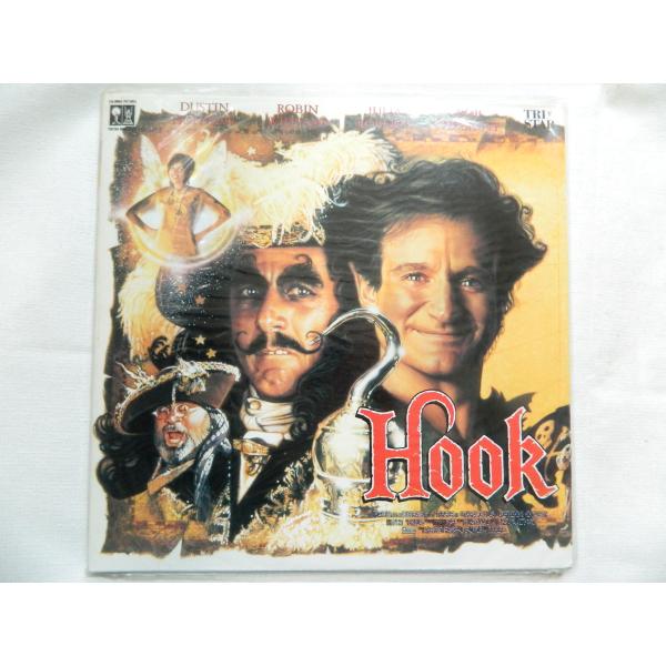 （ＬＤ：レーザーディスク）フック HOOK ＜ワイド＞ 監督：スティーヴン・スピルバーグ【中古】　製作総指揮・脚本：ジム・V.ハート　監督：スティーヴン・スピルバーグ　原作：J.M.バリー　脚本：マリア・スコッチマーモ　音楽：ジョン・ウィリ...