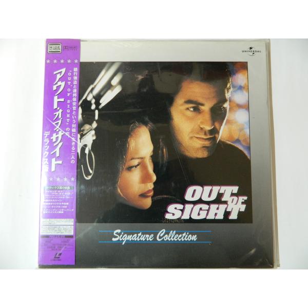 （ＬＤ：レーザーディスク）アウト・オブ・サイト デラックス版 ＜ワイド＞ 監督：スティーヴン・ソダーバーグ【中古】OUT OF SIGHT製作総指揮：バリー・ソネンフェルド/ジョン・ハーディ　監督：スティーヴン・ソダーバーグ　原作：エルモア...