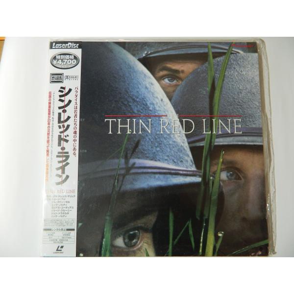 （ＬＤ：レーザーディスク）シン・レッド・ライン＜ドルビーデジタル版＞＜ワイド版＞  監督：テレンス・マリック【中古】THE_THIN_RED_LINE製作総指揮：ジョージ・スティーヴンスJr.　監督・脚本：テレンス・マリック　原作：ジェイム...
