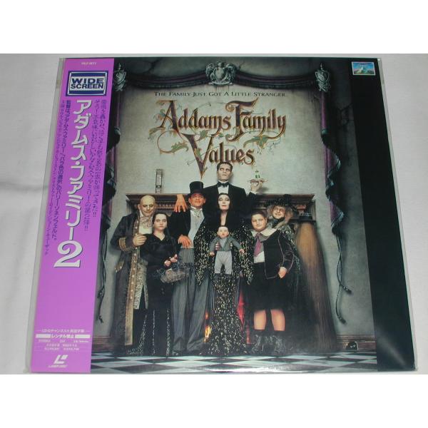 （ＬＤ：レーザーディスク）アダムス・ファミリー２ ADDAMS FAMILY VALUES 監督：マーティン・スコセッシ【中古】製作総指揮：デヴィッド・ニクセイ　製作：スコット・ルーディン　監督：バリー・ソネンフェルド　脚本：ポール・ラドニ...