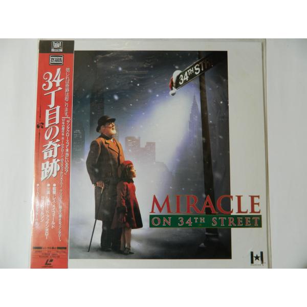 （ＬＤ：レーザーディスク）３４丁目の奇跡 ＜ワイド＞ 監督：レス・メイフィールド【中古】MIRACLE ON 34TH STREET製作総指揮：ウィリアム・ライアン/ウィリアム・S.ビーズリー　製作・脚本：ジョン・ヒューズ　監督：レス・メイ...