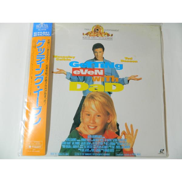 （ＬＤ：レーザーディスク）ゲッティング・イーブン 監督：ハワード・ドイッチ【中古】GETTING EVEN WITH DAD監督：ハワード・ドイッチ出演：マコーレー・カルキン、テッド・ダンソン、グレン・ヘドリーＣＬＶ２面１０９分収録・カラー...