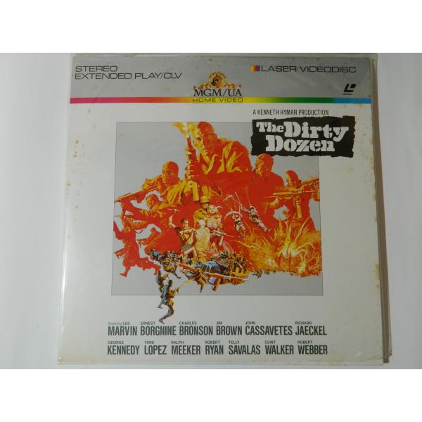 （ＬＤ：レーザーディスク）特攻大作戦 監督：ロバート・オルドリッチ【中古】THE DIRTY DOZEN監督：ロバート・オルドリッチ音楽：フランク・デ・ポール出演：アーネスト・ボーグナイン, ジム・ブラウン, チャールズ・ブロンソン, リー...