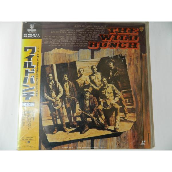 （ＬＤ：レーザーディスク）ワイルドバンチ 完全版 監督：サム・ペキンパー [未開封]THE WILDD BUNCH製作：フィル・フェルドマン監督・脚本：サム・ペキンパー脚本：ワロン・グリーン出演：ウィリアム・ホールデン/アーネスト・ボーグナ...