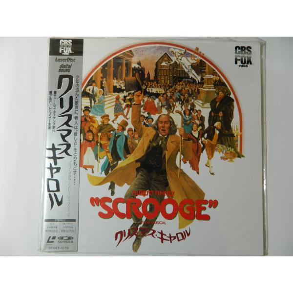 （ＬＤ：レーザーディスク）クリスマスキャロル SCROOGE 監督：ロナルド・ニーム【中古】SCROOGEミュージカル。クリスマス・イヴを迎えたロンドン。ケチで思いやりの欠片もない男・スクルージの前に、7年前に他界したかつての友人・マーレイ...