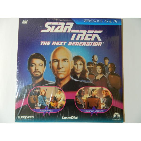 （ＬＤ：レーザーディスク）STAR TREK THE NEXT GENERATION EPISODES 73&amp;74 [輸入盤]【中古】９７分・カラーPARAMOUNT HOME VIDEOジャケット、盤面、まずまず良品と思います。 ...