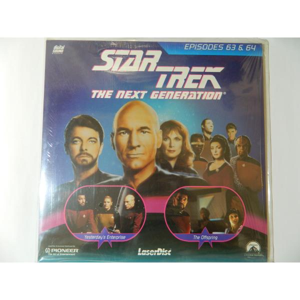 （ＬＤ：レーザーディスク）STAR TREK THE NEXT GENERATION EPISODES 63＆64 [輸入盤]【中古】９２分・カラーPARAMOUNT HOME VIDEOジャケット、盤面、まずまず良品と思います。 備考：中...