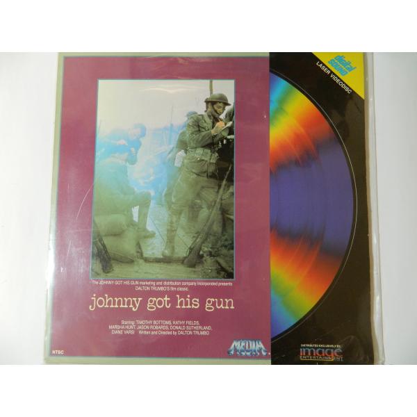 （ＬＤ：レーザーディスク）JOHNNY GOT HIS GUN [輸入盤] 【中古】Johnny Got His Gun. Dalton Trumbo.ＣＬＶ１１１分・カラー・STEREOimageジャケット、盤面、まずまず良品と思います。...