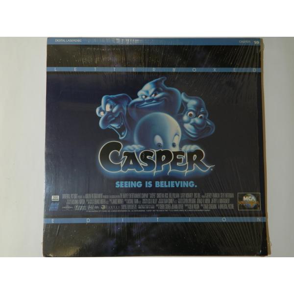 （ＬＤ：レーザーディスク）CASPER SEEING IS BELIEVING. [輸入盤] 【中古】ＣＬＶ１０１分・カラー・STEREOMCA UNIVERSAL HOME VIDEOジャケット、盤面、まずまず良品と思います。 備考：中古...