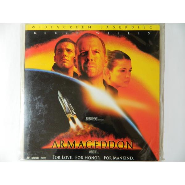（ＬＤ：レーザーディスク）ARMAGEDDON＜ワイド＞ [輸入盤] 【中古】WIDE SCREENＣＬＶ１５１分・カラー・STEREOTOUCHSTONE HOME VIDEOジャケット、盤面、まずまず良品と思います。 備考：中古品この商...