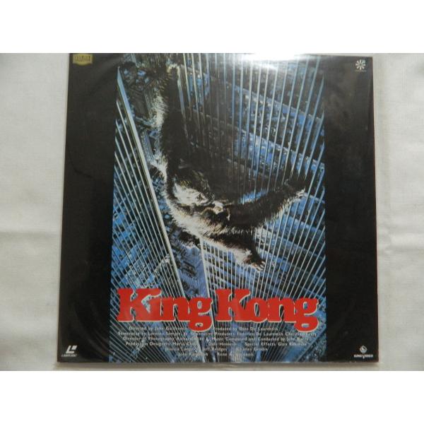 （ＬＤ：レーザーディスク）キングコング King Kong 監督：ジョン・ギラーミン【中古】King Kong南海の孤島に油田調査に赴いた男たちは、体長20メートルもの巨大猿を発見する。生捕ってNYに運び込むが、鎖を切って暴れ出す。製作：デ...