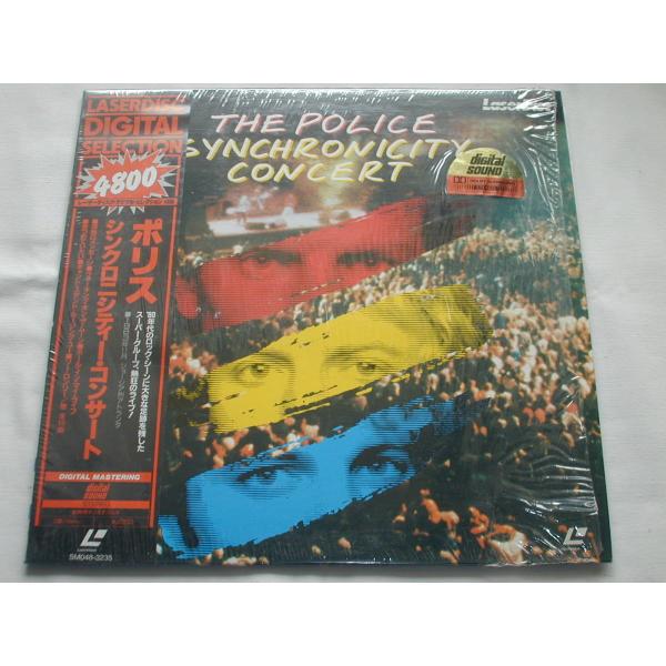 （ＬＤ：レーザーディスク）ＴＨＥ　ＰＯＬＩＣＥ　ポリス／シンクロニシティー・コンサート【中古】 収録曲SIDE1 1.Synchronicity I 2.Walking in your Footstep 3.Message in a Bot...