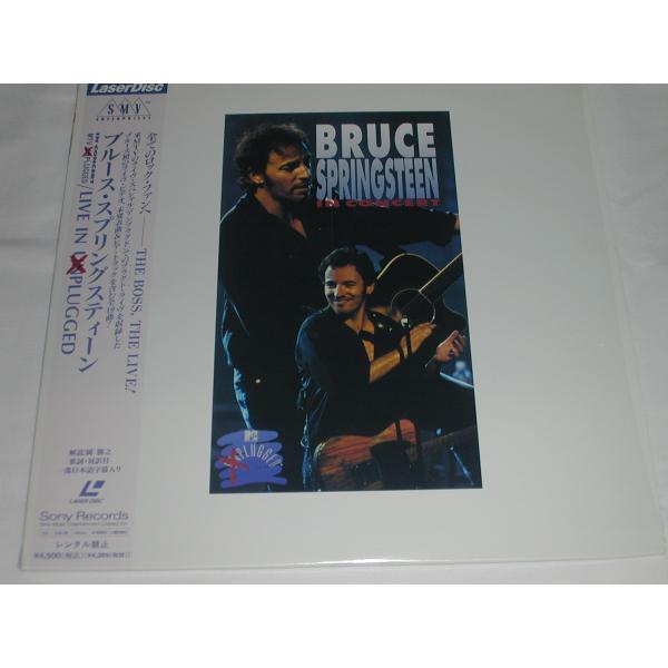 （ＬＤ：レーザーディスク）ブルース・スプリングスティーン IN CONCERT MTV UNPLUGGED LIVE IN UNPLUGGED【中古】米MTVのライヴ・スペシャル＜アンプラグド＞でのプラグドライヴを収録したブルース初のライヴ...