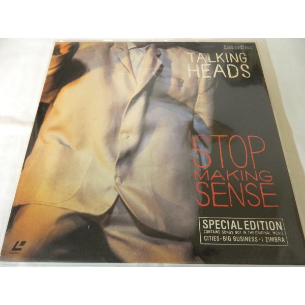 （ＬＤ：レーザーディスク）TALKING HEADS STOP MAKING SENSE SPECIAL EDITION【中古】史上最高のトーキング・ヘッズを全身で浴びる！伝説とも言われる1983年のライブが復活！ＣＬＶ９９分収録・カラー・...