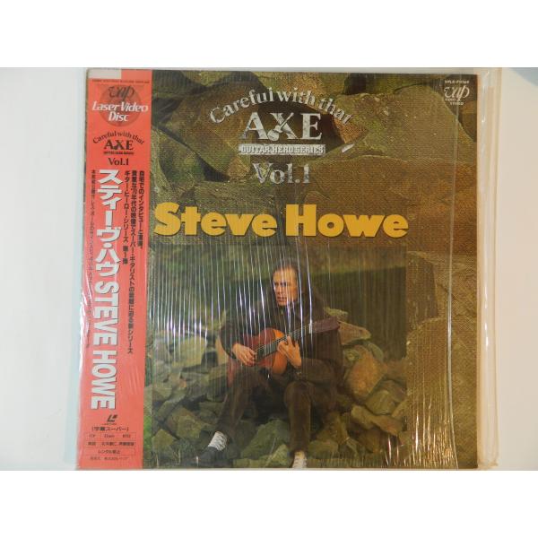 （ＬＤ：レーザーデイスク）スティーヴ・ハウ ケアフル・ウィズ・ザット・アックス Vol.1【中古】Steve Howe Careful With That Axe 〜GUITAR HERO SERIES VOL.1 ＣＬＶ５３分・カラー・ス...