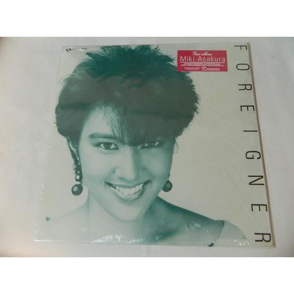 （ＬＰ）麻倉未稀／ＦＯＲＥＩＧＮＥＲ 【中古】SIDE AHOSANNA GLORIA／RUNAWAY／NIGHT BIRD 〜PUMP IT UP〜／TURNING POINT／TWILIGHT TIME　　　　SIDE BFIRE BA...