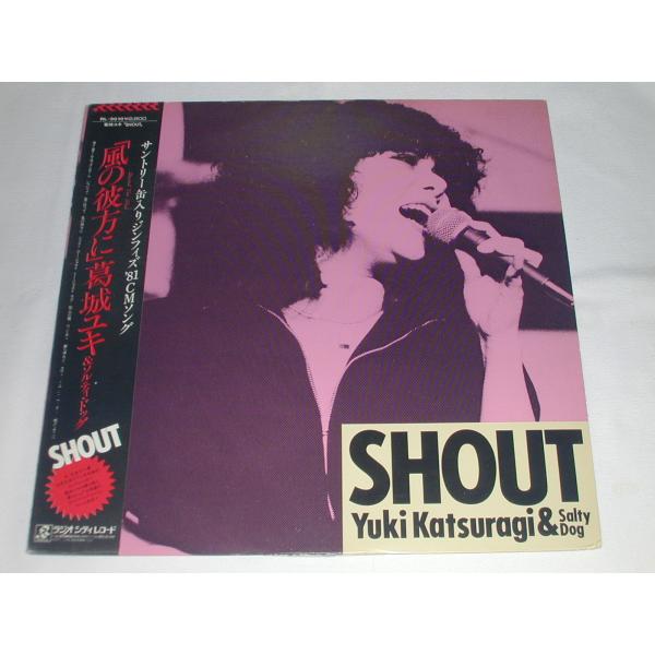 （ＬＰ）葛城ユキ ＆ ソルティ・ドッグ／ＳＨＯＵＴ【中古】SIDE ASAME AL' ROCK'N ROLL／いつだって／愛に狂って／風の彼方に／JUST YOU JUST ME JUST MY LOVESIDE B　　　死んだ男／ONE...