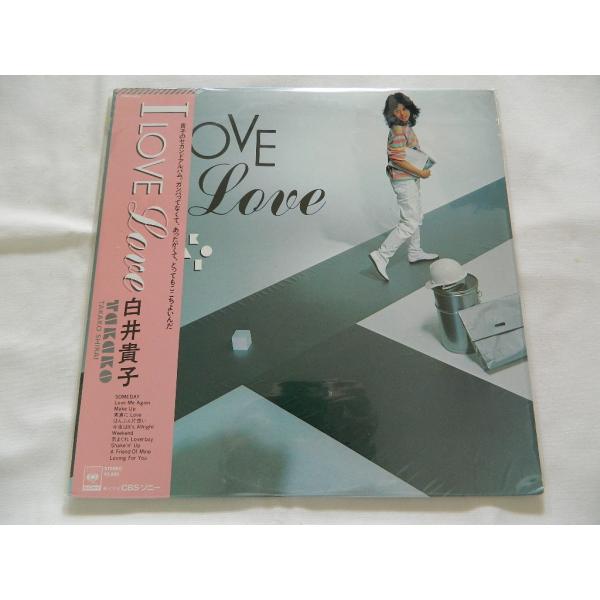 （ＬＰ）白井貴子／Ｉ　ＬＯＶＥ　ＬＯＶＥ 【中古】収録曲SIDE A　　1.SOMEDAY2.LOVE ME AGAIN3.MAKE UP4.素直に LOVE5.はんぶん片想い6.今夜は LT'S ALRIGHTSIDE B1.WEEKEN...
