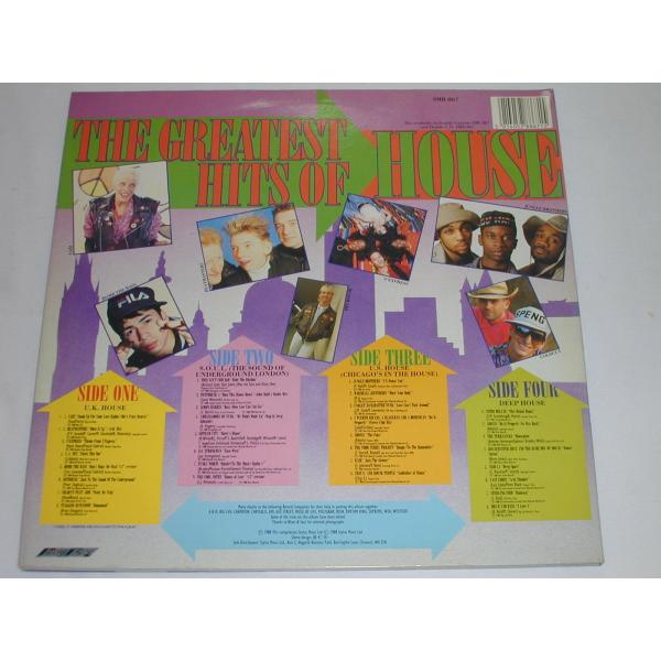 （ＬＰ）The Greatest Hits Of House【中古】収録曲U.K. House A1.Yazz?Stand Up For Your Love Rights (She's Crazy Remix)Mixed By ? The ...