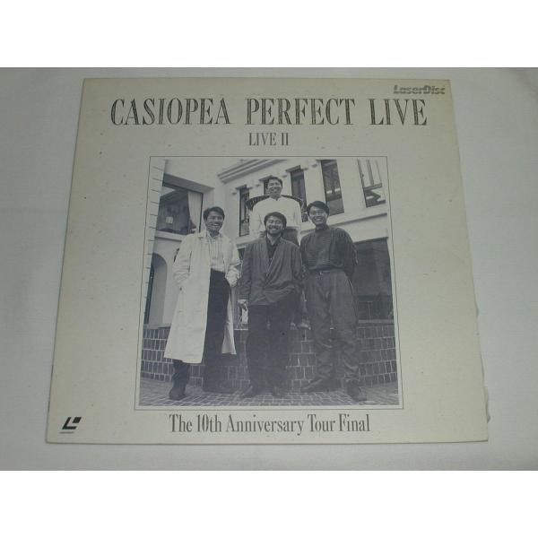 （ＬＤ：レーザーディスク）カシオペア/CASIOPEA PERFECT LIVE LIVEII【中古】最新アルバムのツアーと10周年「CONJUNCTION」「MOTHER EARTH」含む全２１曲ＣＬＶ９７収録・カラー・ステレオ備考：中古...