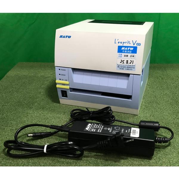 メーカー：　SATO型番：　L'esprit R412v-exSTD仕様：　外部寸法：W198×D247×H181mm　質量：約3.2kg　インターフェース：USB/有線LAN状態：　【中古品】　◆使用によるキズ、汚れ等あります。　◆通電、...