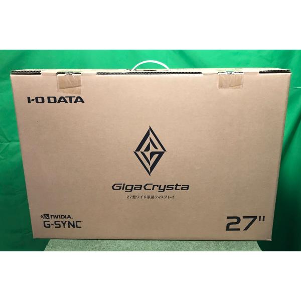 メーカー：　I-O DATA型番：　GigaCrysta EX-GDQ271JA仕様：　外部寸法：W615×D211×H403〜533mm　質量：約6.6kg　映像入力端子：HDMI×2、DisplayPort×1　最大リフレッシュレート：...