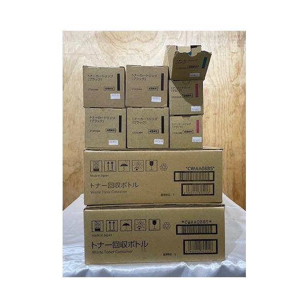 メーカー：FUJIFILM　　型番： CT202484 ブラック ×4　　　　　 CT202485 シアン ×1　　　　　 CT202486 マゼンタ×2　　　　　 CWAA0885 ×2 　　　　  適用機種：DocuCentre-V C...