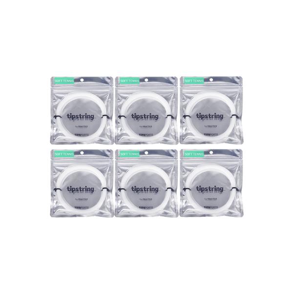 [ガット名] ティップストリング(tipstring_)[種類] 軟式テニスガット[構造] モノフィラメント[カラー] クリアホワイト[ゲージ] 1.25mm[長さ] 11m[製造] 台湾製[定価] 880円(税込)※日本ソフトテニス連盟公...