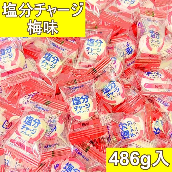■カバヤ食品 塩分チャージ タブレッツ 梅味 486g入汗をかいたら、塩分チャージ。発汗によって失われた体内の塩分を補給するのに適したタブレットです。ナトリウムとともに汗によって体から失われるミネラル「カリウム」を配合しています。タブレット...