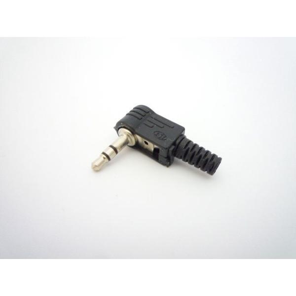 型番：MP012LN3.5mm ステレオプラグ L型ケーブル挿入口径: φ4