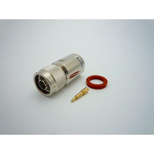 同軸コネクタ　芯線ハンダ付けタイプ第一コネクター NP-10DFB NP10DFBN型コネクター処理 ニッケル Ni適合ケーブル 10D-FB