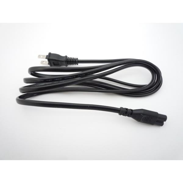 定格 : 7A 125V取得規格 : PSERoHS対応 : 対応 (10物質)プラグ(規格) : IEC 60320 C7 (メガネ)コード : VCTFK 0.75×2コード長 : 1,800mm (±50mm)