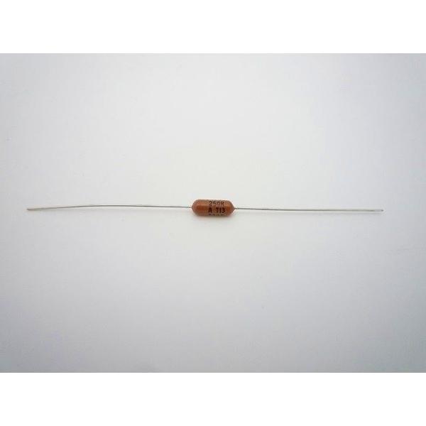 Vishay 金属皮膜 抵抗器パッケージ　Lead/Axial抵抗値　250 Ohm（250Ω）許容差　±0.05%定格電力　0.25W、1/4W温度係数　±10ppm/C動作温度　-55°C〜150°C長さ　12.07mm径　3.68mm...