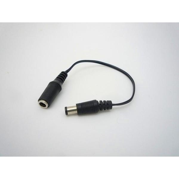 Φ2.1から電圧区分5への変換ケーブルケーブル長さ：約150mm●プラグ：電圧区分5(内径4.3mmφ/外径6.5mmφ/センターピン1.4mmφ)●ジャック：内径2.1mmφ/外径5.5mmφ本ケーブルは電気的な性質(電圧や極性等)は変換...