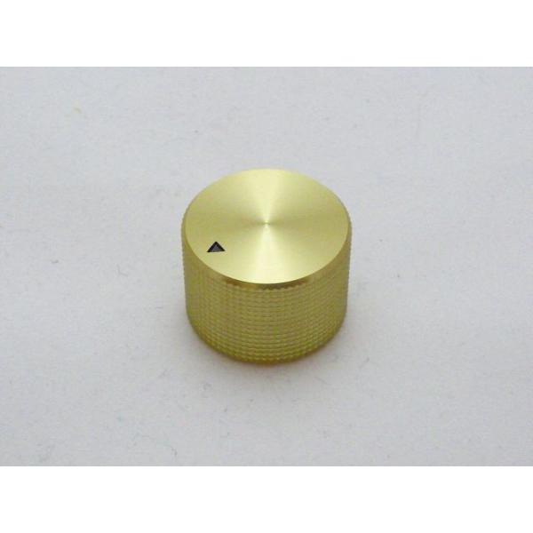 【メタルツマミ Sサイズ ブロンズ】外径：20φ高さ：14mm軸径：6φサイドからいもねじで固定します