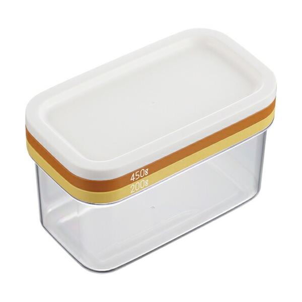 【特長】●大きなバターもギュッとひと押しで、使いやすいうす切りに。●業務用ポンドバター450gは約10g、200gのバターは約5gのうす切りにカットできます。●蓋は本体にかぶせて乗せるタイプになります。（密閉ではありません。）【商品詳細】サ...