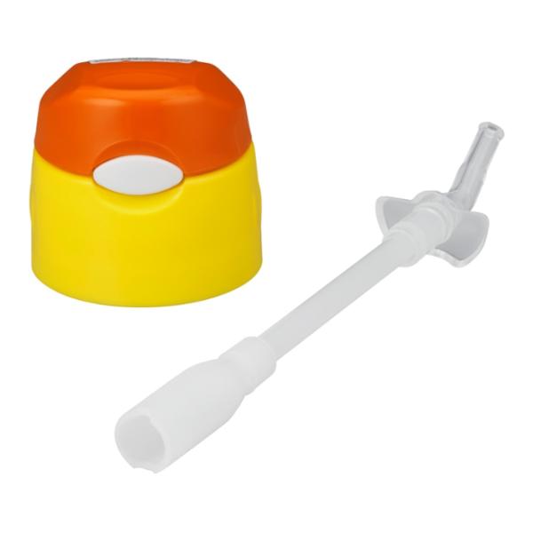 【部品内容】キャップユニット・飲み口・ストロー・バルブ・パッキン【適応本体品番】FHL-403FB ミッフィーイエロー (MY)※色違い部品がございますので、お買い求めの際はご注意下さい。