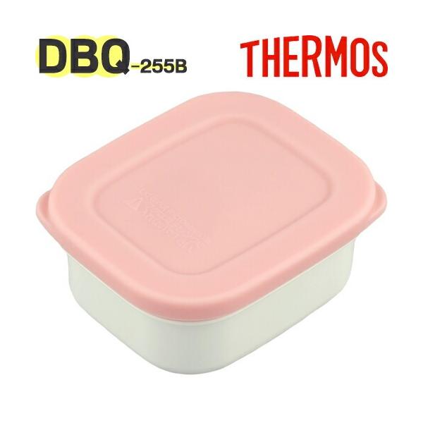 【ご確認お願い致します】本品はサーモス（THERMOS）専用の部品になります。似ている部品がありますので、必ず下記の【適合品番】と、お持ちの商品の品番をご確認ください。【適合品番】DBQ-255B ライトピンク(LP)【部品内容】おかず容器...
