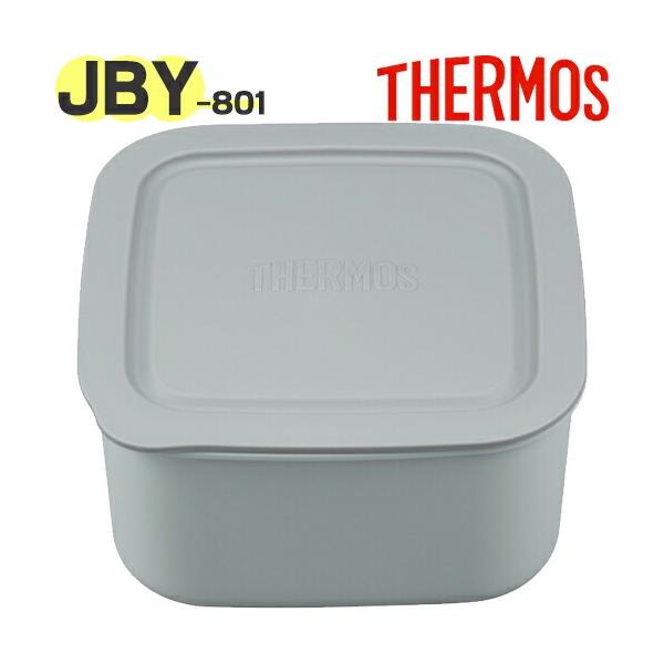 【ご確認お願い致します】本品はサーモス（THERMOS）専用の部品になります。似ている部品がありますので、必ず下記の【適合品番】と、お持ちの商品の品番をご確認ください。【適合品番】JBY-801(BKGY)【部品内容】容器本体容器フタ容器フ...