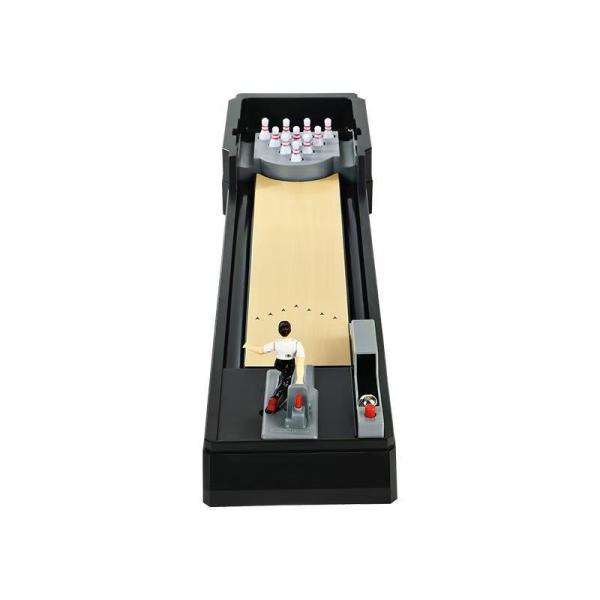 みんな大好きボウリングがテーブルゲームになって登場！いつでもお家でできちゃう！友達・家族・みんなで遊ぼう！電池要らずでどこでも気軽に遊べる！みんなが集まる楽しい時間にピッタリなテーブルゲームです。ボウリングをしたことのないお子様やご年配の方...