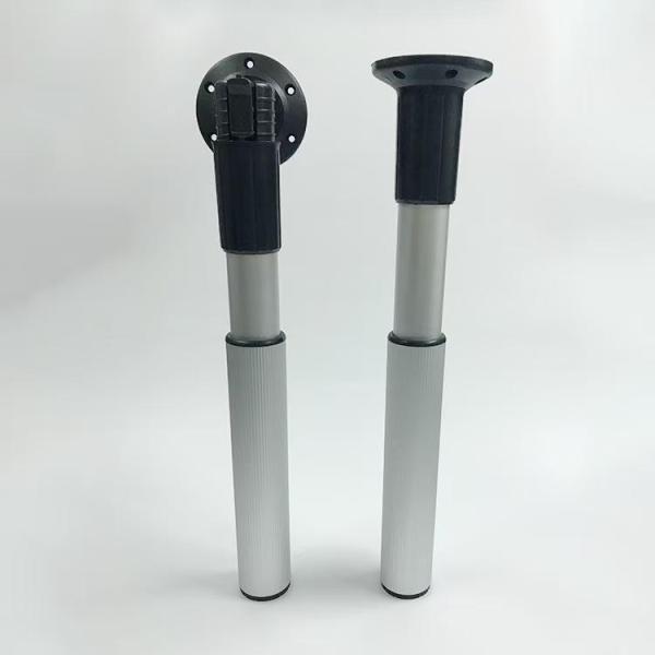 ★高品質の素材：高品質のアルミニウム合金とナイロンで作られた表面は陽極酸化された銀で、脚をスタイリッシュで美しくします。 積載量（テーブル脚あたり）は15KGを積載できます★調整可能：510-710 mm（200 mmの間で調整可能）、71...