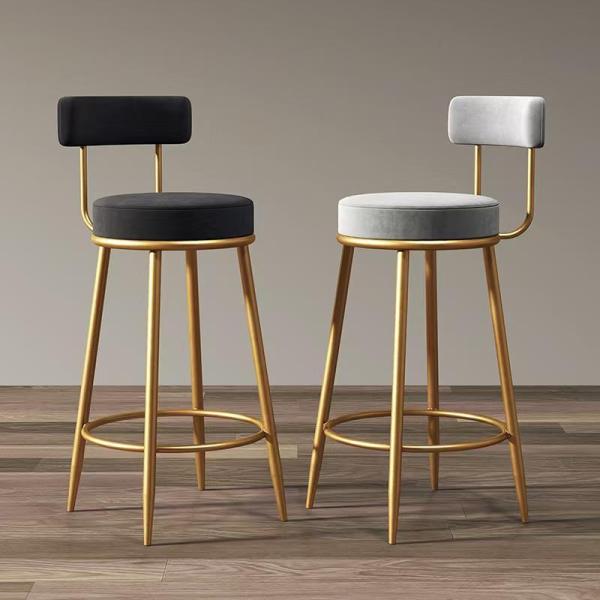 ■材質：金属+マット付き■サイズ：座高45/50/55/60/65/70/75cm■カラー：グレー ホワイト ブラック ピンク ダークグリーン ネービー※本商品は簡単な組立品です。ハイタイプ カウンタースツール バーチェアキッチン ダイニン...