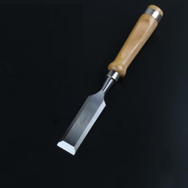 【セット内容】鑿 幅38mm ×132mm ×125mm ×119mm ×116mm ×1全体の縦の長さ28cm鑿 ノミ たたきノミ しのぎノミ ホゾ穴を彫る追入れノミ 大工 工具 裏打ち 内装 作業用　カンナ台ホソの仕上げや小刀・彫刻刀と...