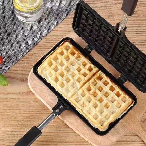 ワッフル器 ワッフル機 ワッフル 家庭用 直火焼きワッフル器 清浄やすい 収納便利 丈夫 健康