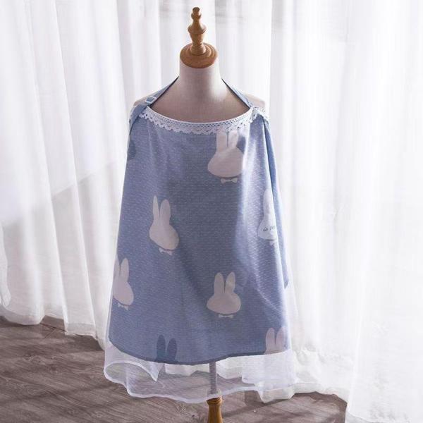 授乳＆ベビーカー、2wayタイプのケープです。ベビーカーの虫よけ、日よけになります。ソフトワイヤー入りで赤ちゃんの顔がのぞきやすい。長さ調節可能なストラップ付き横110縦70センチの大判サイズコットン100％